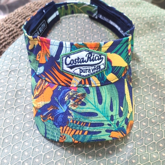Robin Ruth | Accessories | Costa Rica Pura Vida Tropical Visor | Poshmark